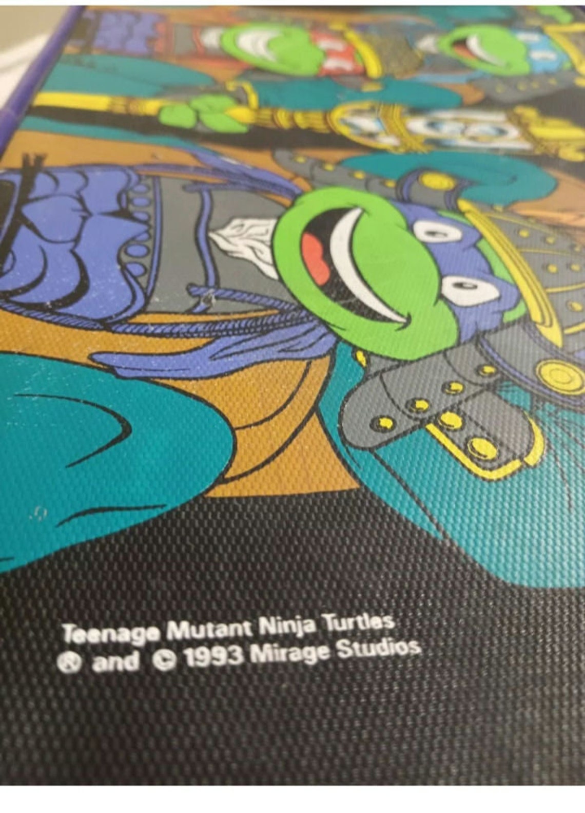 Vintage 1993 Teenage Mutant Ninja Turtles in Time Suitcase Rare Case ...