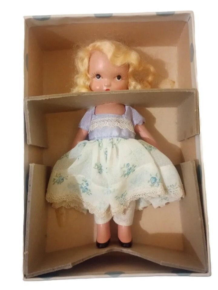 Vintage Nancy Ann Story Book Doll 128 Goldilocks Very Old Bisque 1936 ...