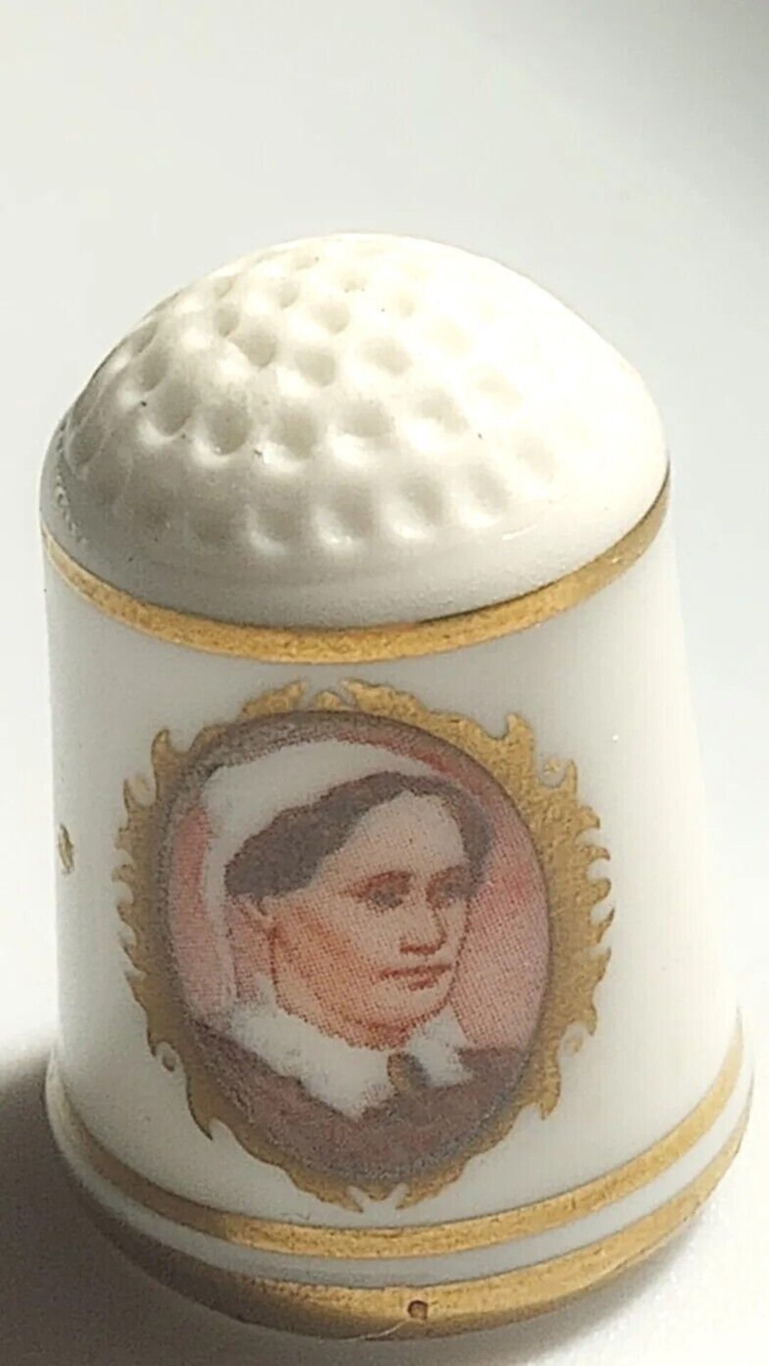 1978 Eliza Johnson Franklin Mint Fine Bone China Thimble Limited ...