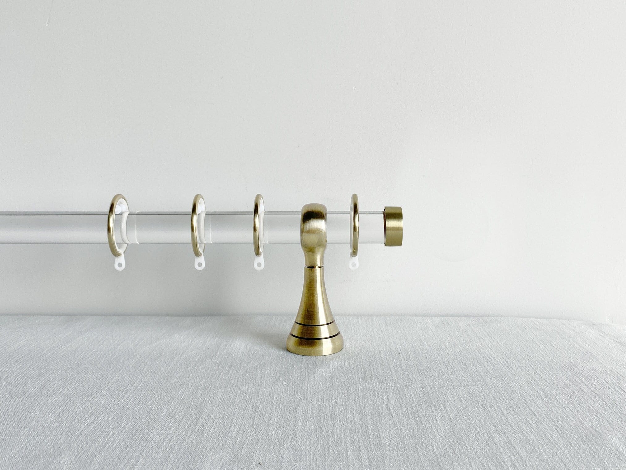 Side Mounted Acrylic Curtain Rod, Plexiglass Rod, Acrylic Curtain Rod ...