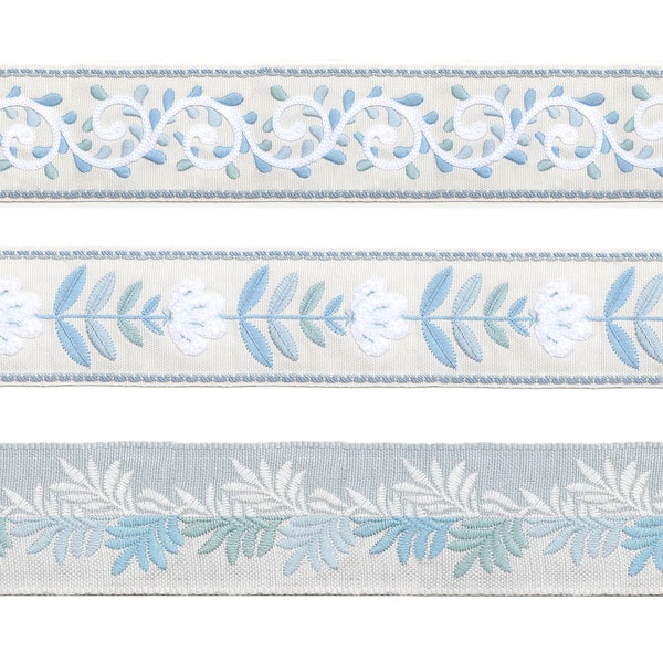 Blue Curtain Trim - Etsy