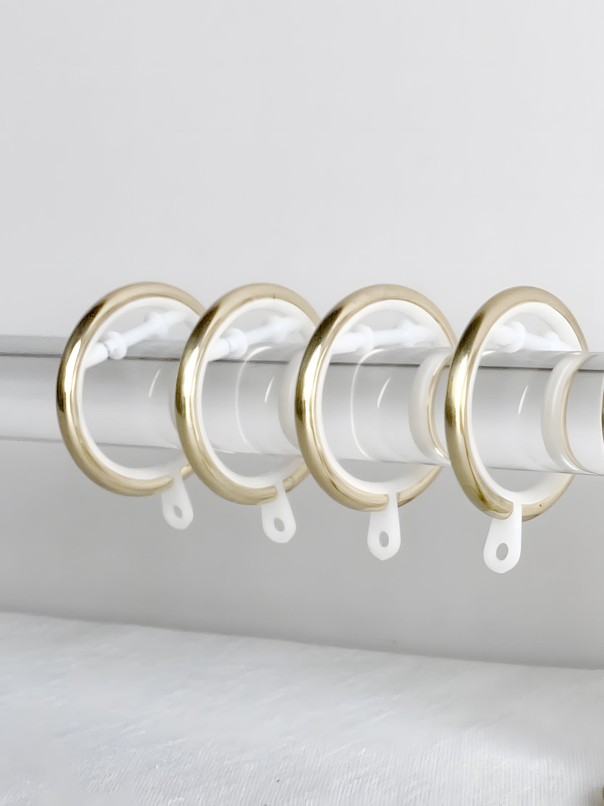 Double Bracket Curtain Rod, Top Mounted Acrylic Curtain Rod, Plexiglass ...