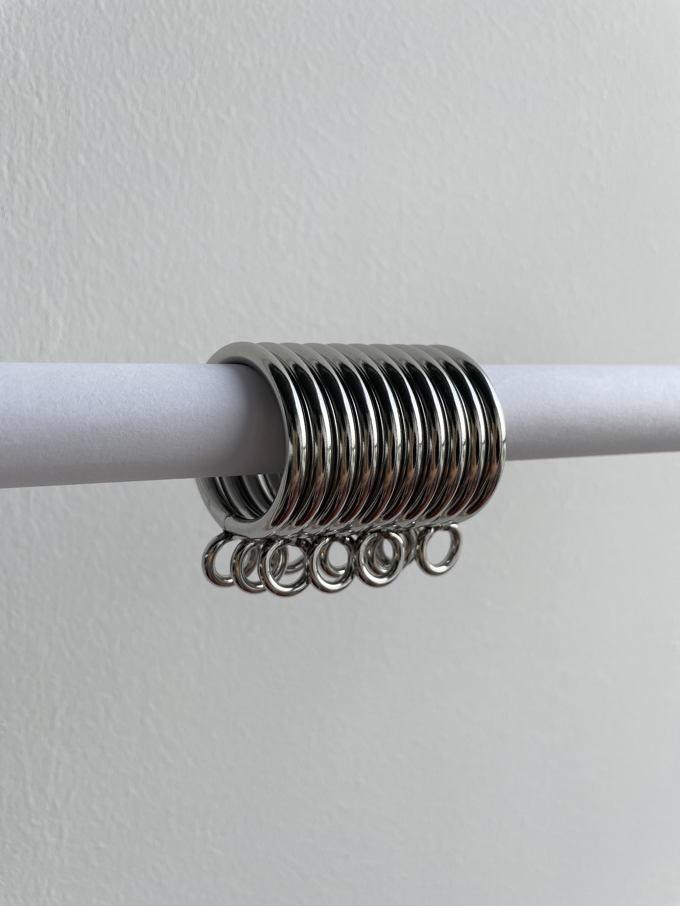 Stainless Steel Metal Curtain Rings Metal Rings Curtain Rod - Etsy