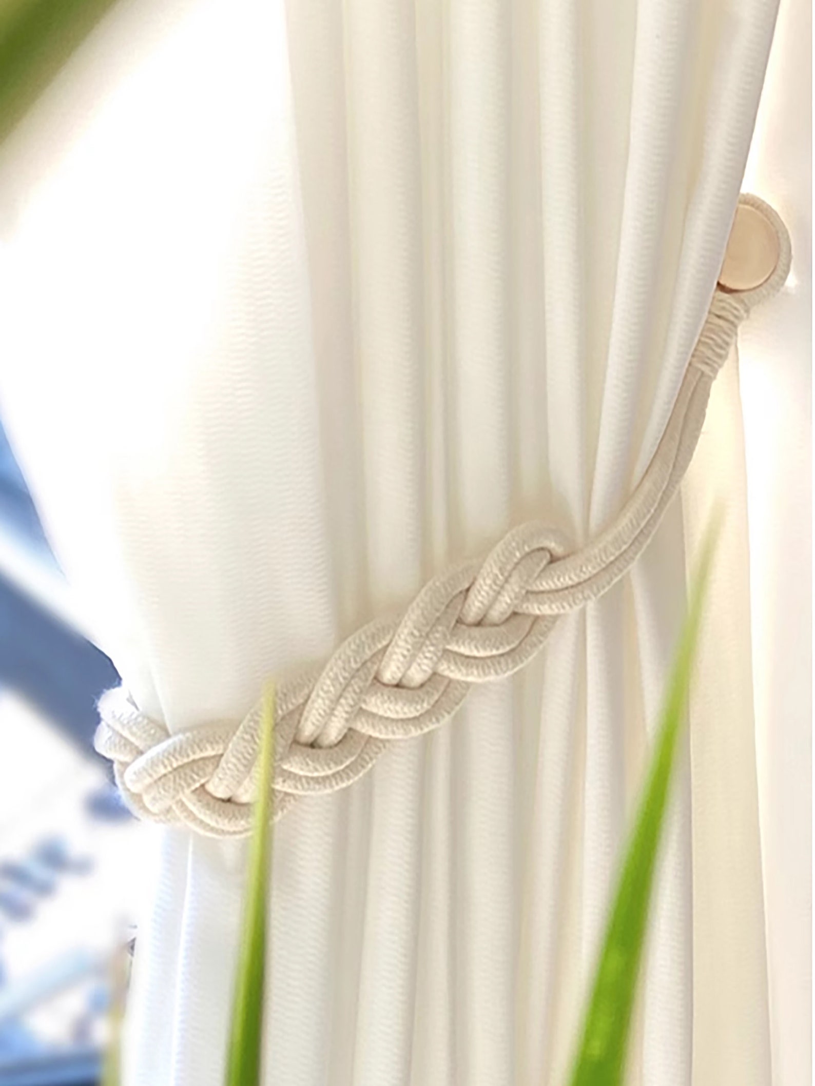 Cotton Curtain Ties, Curtain Ties, Curtain Ties With Magnets, Cotton ...