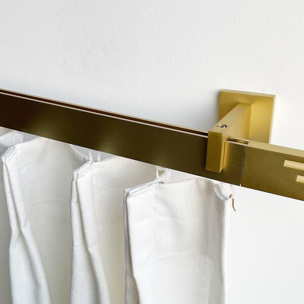 Modern Curtain Rod - Etsy