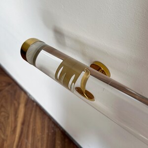 Acrylic Transparent Handrail, Staircase Handrail, Crystal Handrail ...