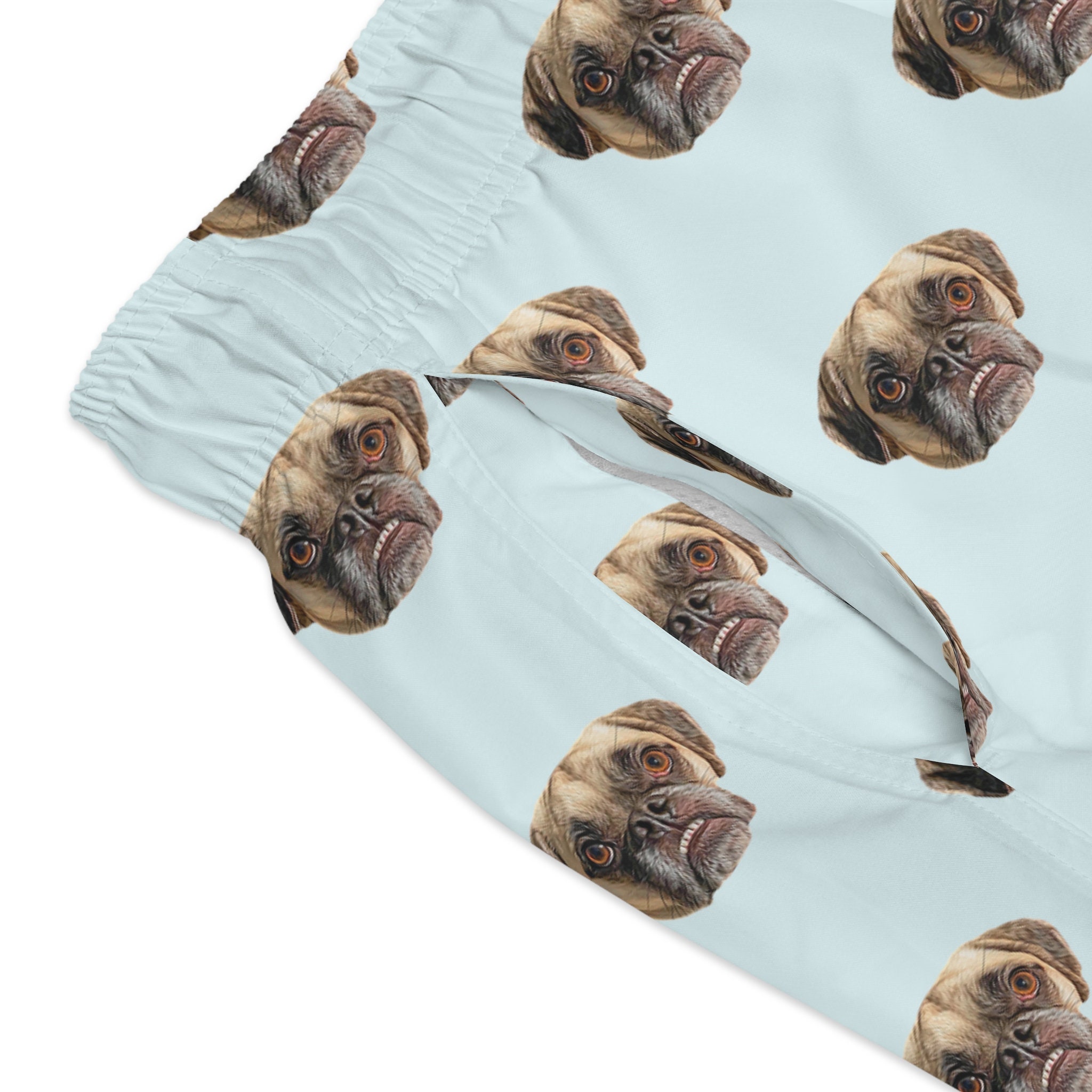 Custom Pet Swim Trunk | Made Using Photo of Pet | Custom Dog Bathing ...