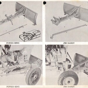 1977 Tractors Master Parts Manual Power King & Jim Dandy Acceptable ...