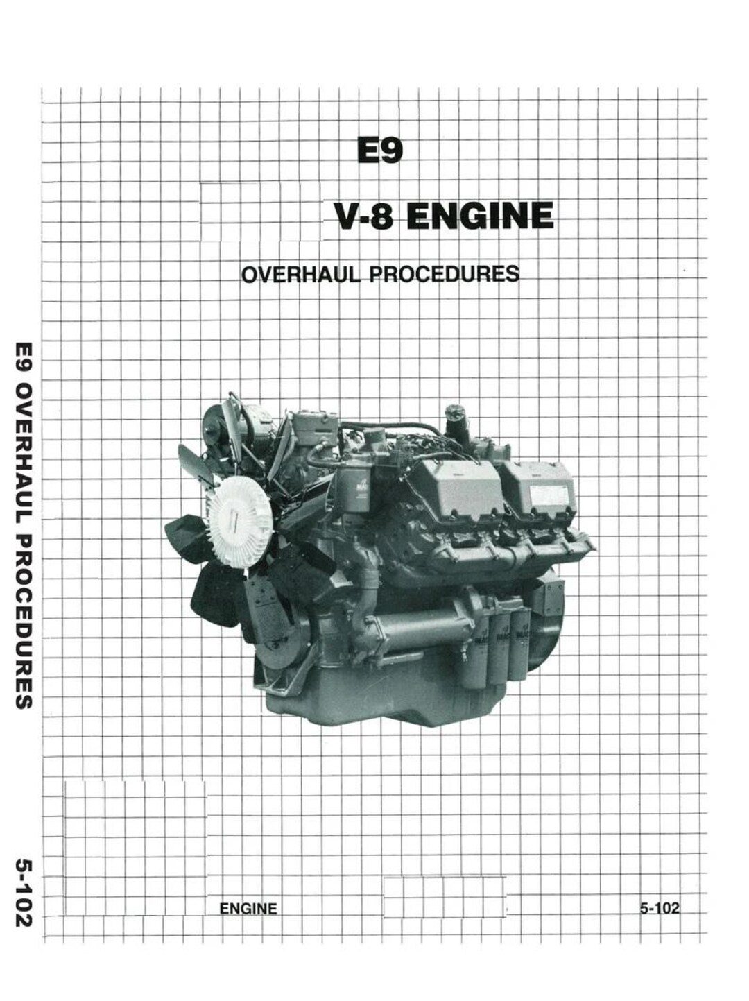 Download Now Engine E9 V-8 998 Overhaul Procedures Workshop Manual ...