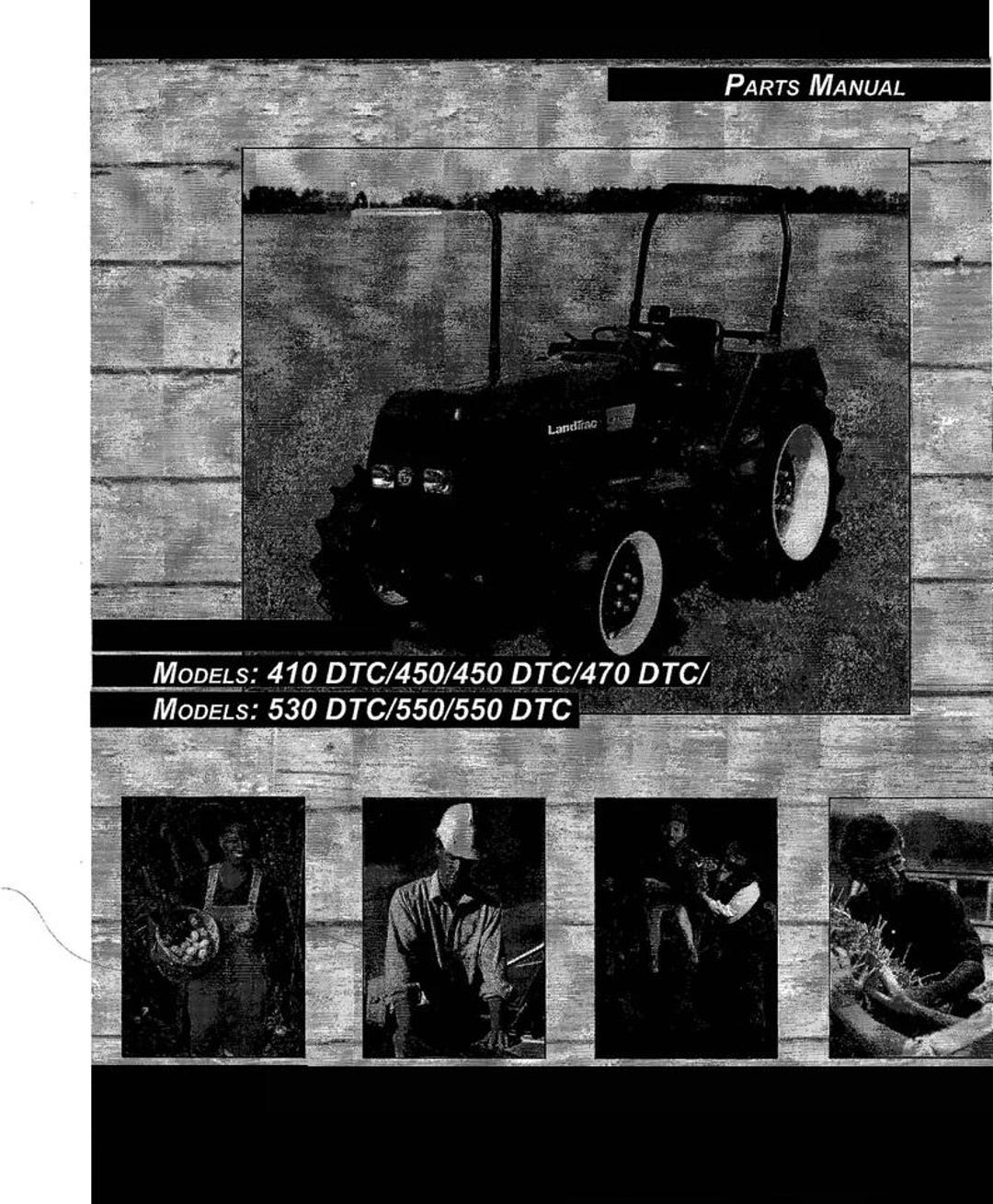 Fits Landtrac - 410 450 470 530 500 DTC Tractor Service Parts Manual - Etsy