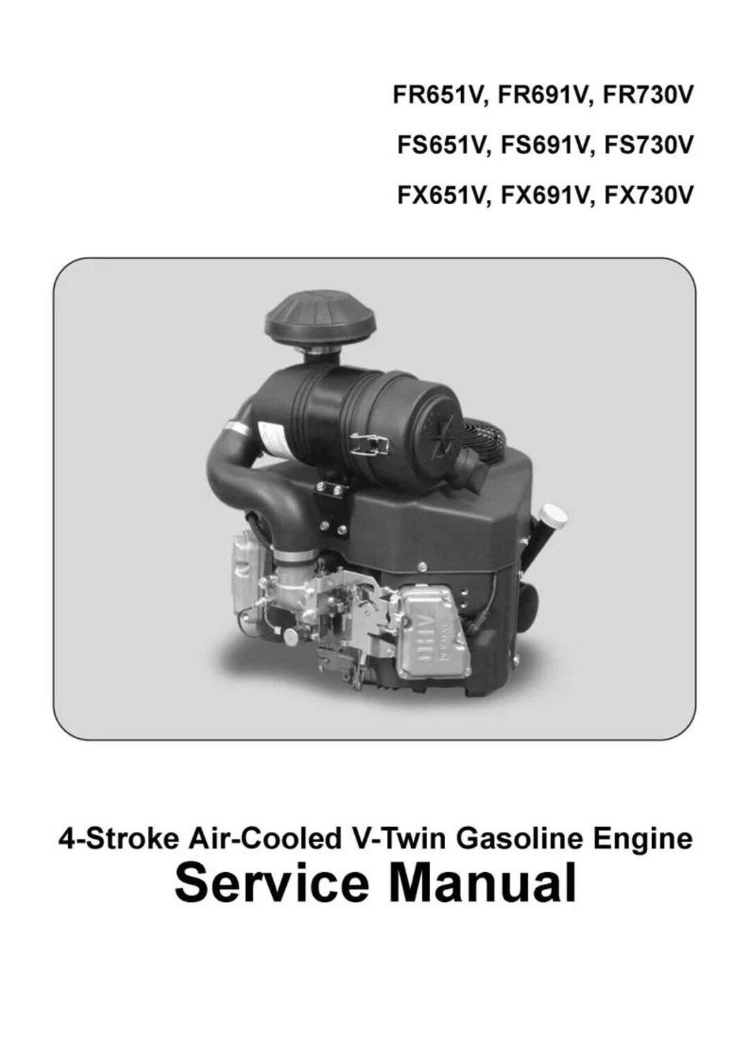 Download Now - Engine Service Overhaul Manual 4-stroke Air-cooled V ...