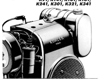 Kohler Engine Manual - Etsy