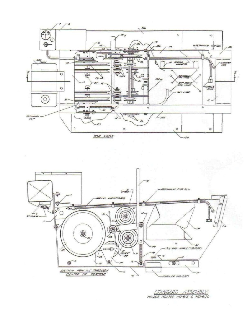 Struck MD-40 Mini Dozer Plans Operator Instruction & Service - Etsy