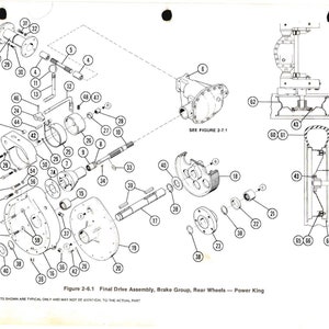 1977 Tractors Master Parts Manual Power King & Jim Dandy Acceptable ...