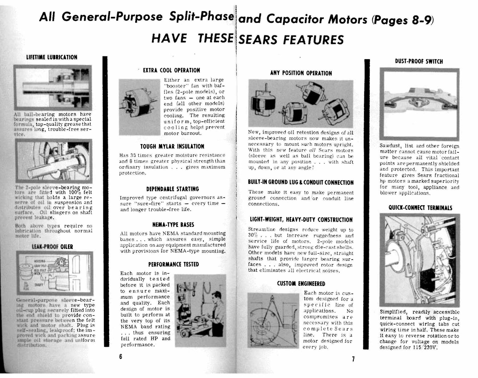 1965 How to Select and Install Electric Motors Manual - Etsy
