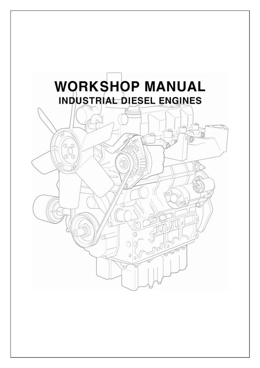Fits Daedong - 3C 3A 4A 3B 4B Series Industrial Diesel Engines Workshop ...