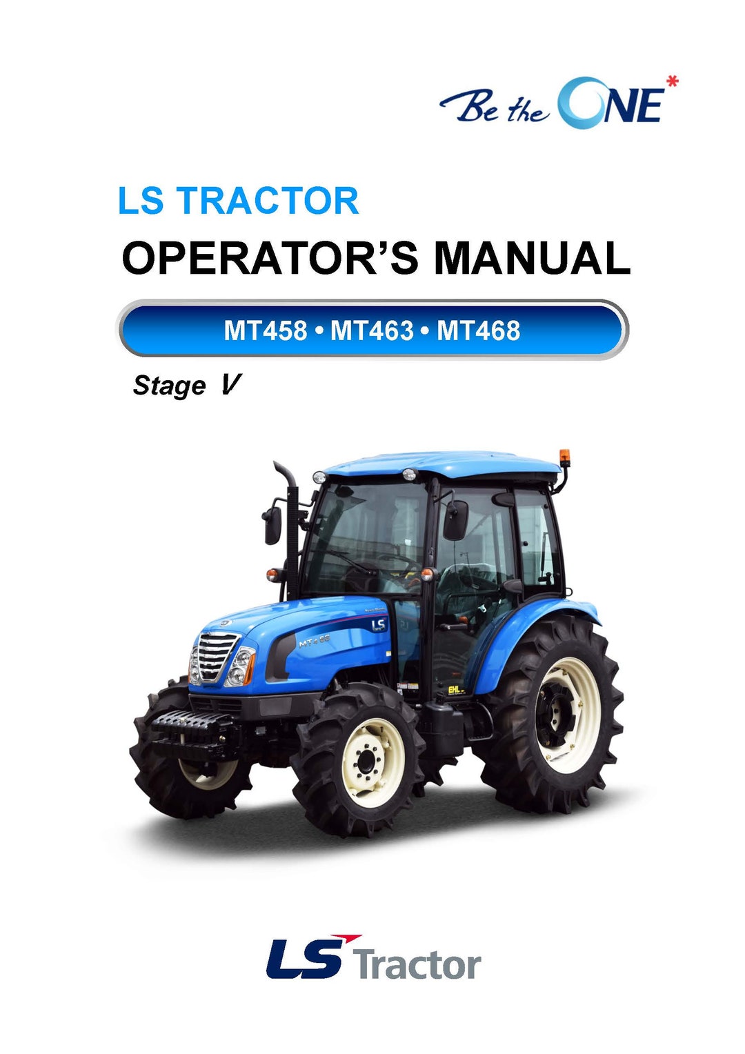458 463 Tractor Operator Instruction Maint Manual MT458 MT463 MT468 LS ...