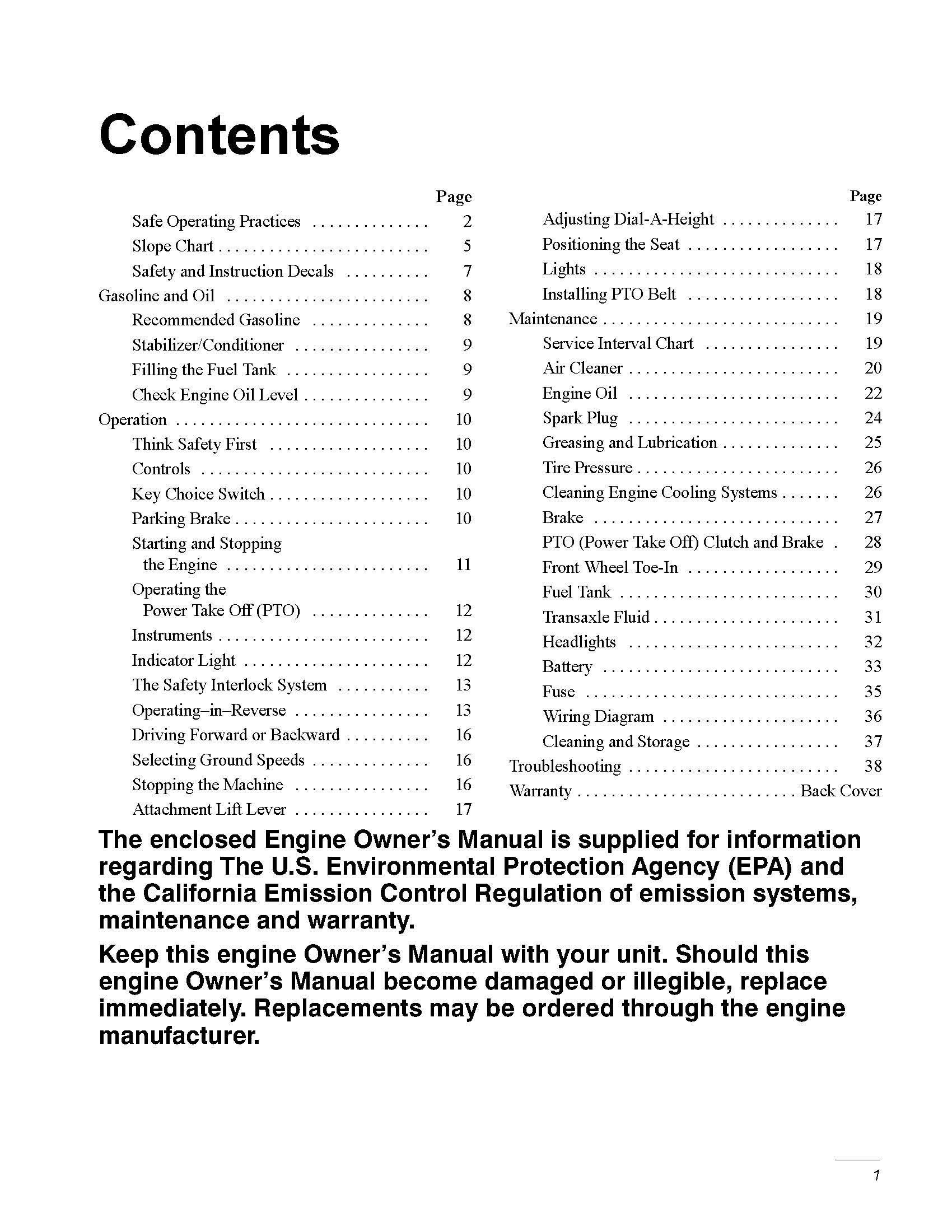 312-8 Classic Garden Tractor Operator Maint Manual Fits Wheel Horse Toro 312-8 - Etsy