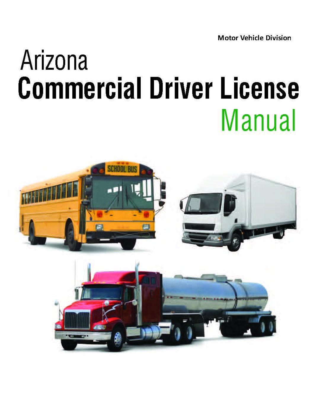 Paper Manual - Commercial Driver's License Manual CDL Fits Training ...
