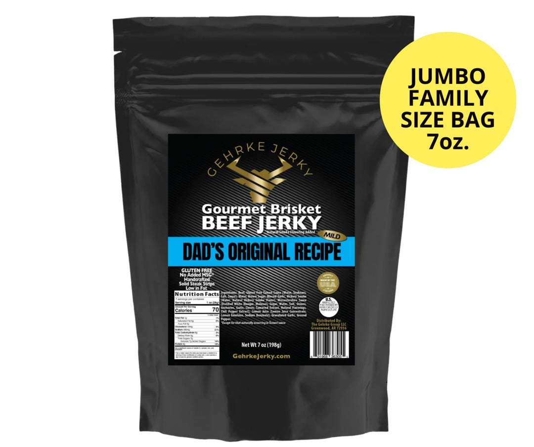 Family Size - Premium Beef Brisket Solid Steak Stips Dad’s Gourmet Home ...