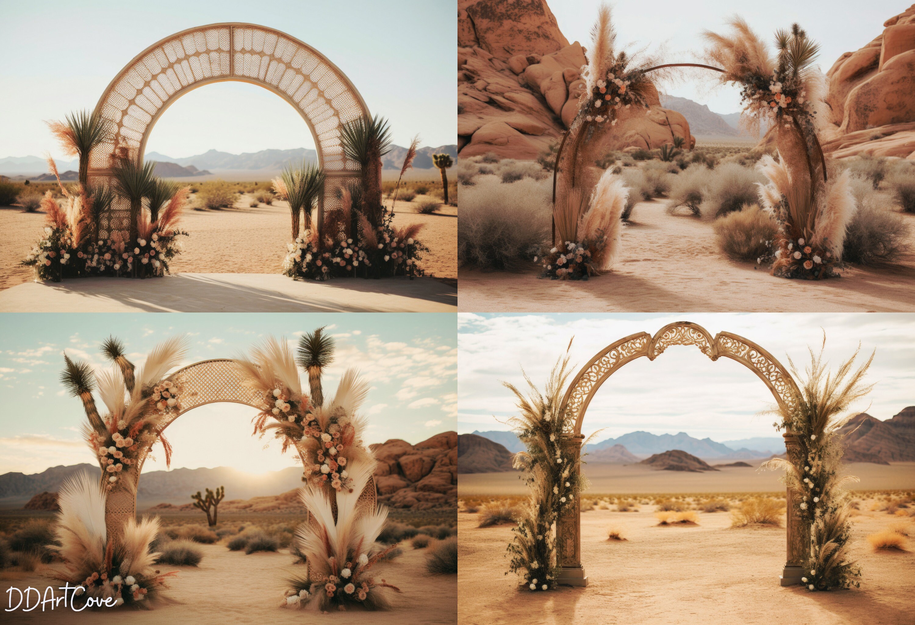 6x Desert Arch Backdrops, Desert Digital Backgrounds, Studio Backdrop ...