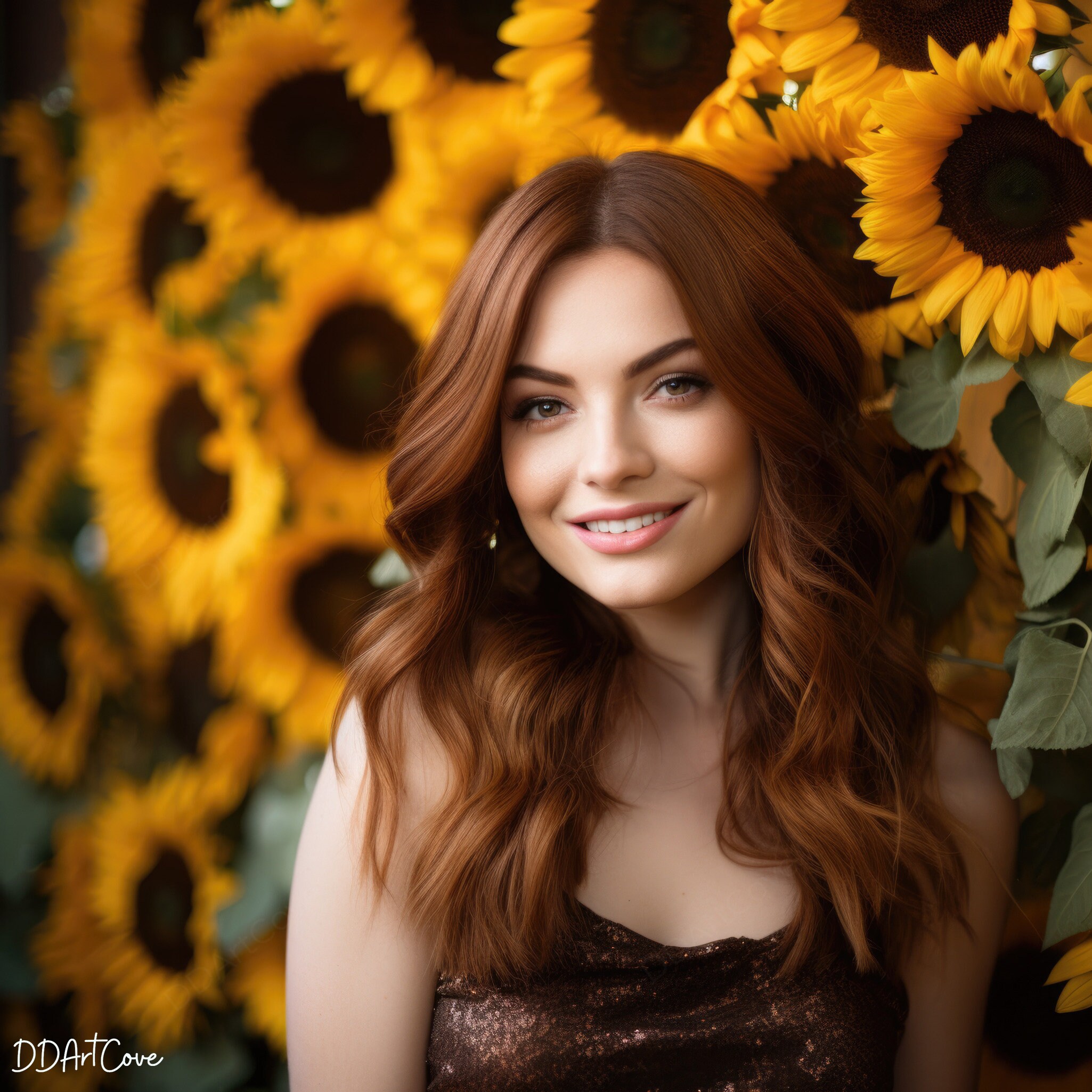 8 Sunflower Arch Backdrops Floral Digital Backgrounds Etsy