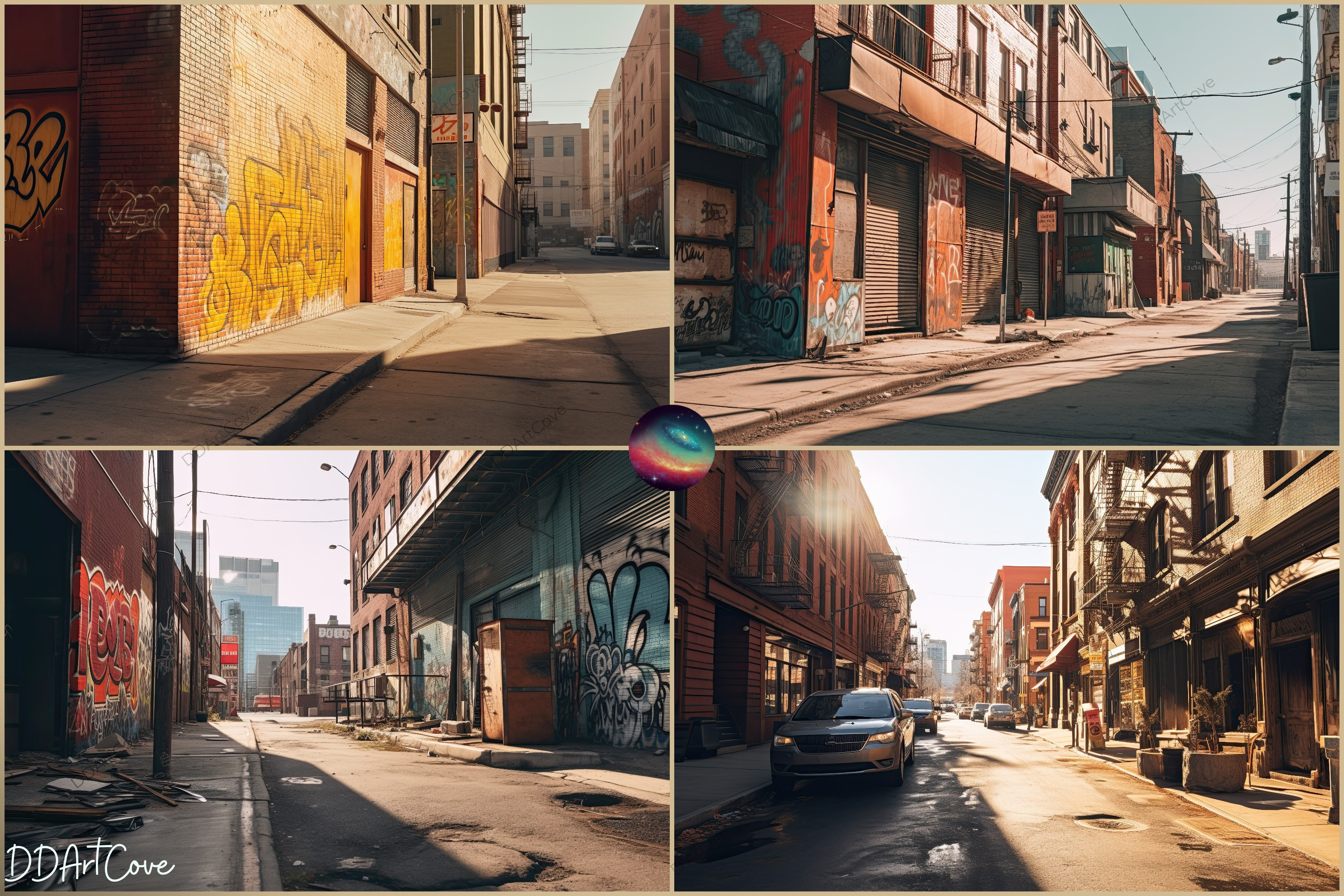 4 City Street Background Images | Urban Street Backdrops for Photoshop ...