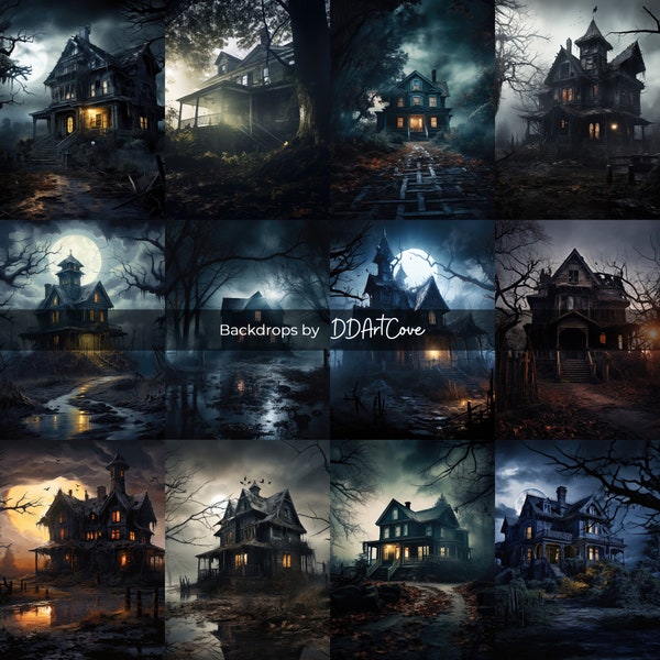 Haunted House - Etsy