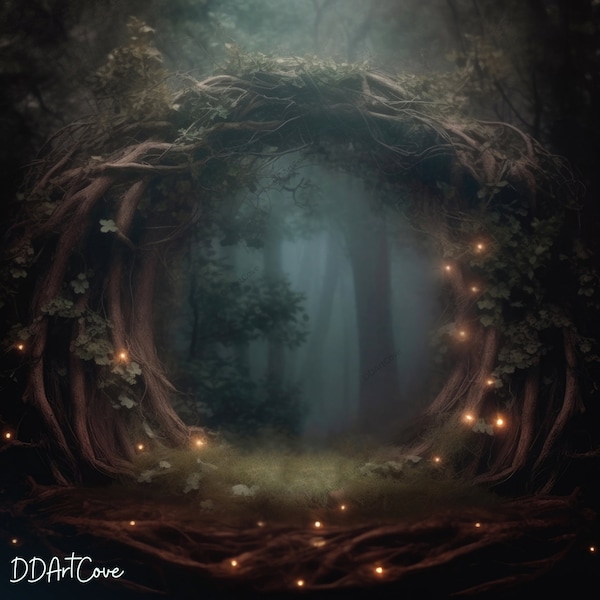 Forest Backdrop - Etsy