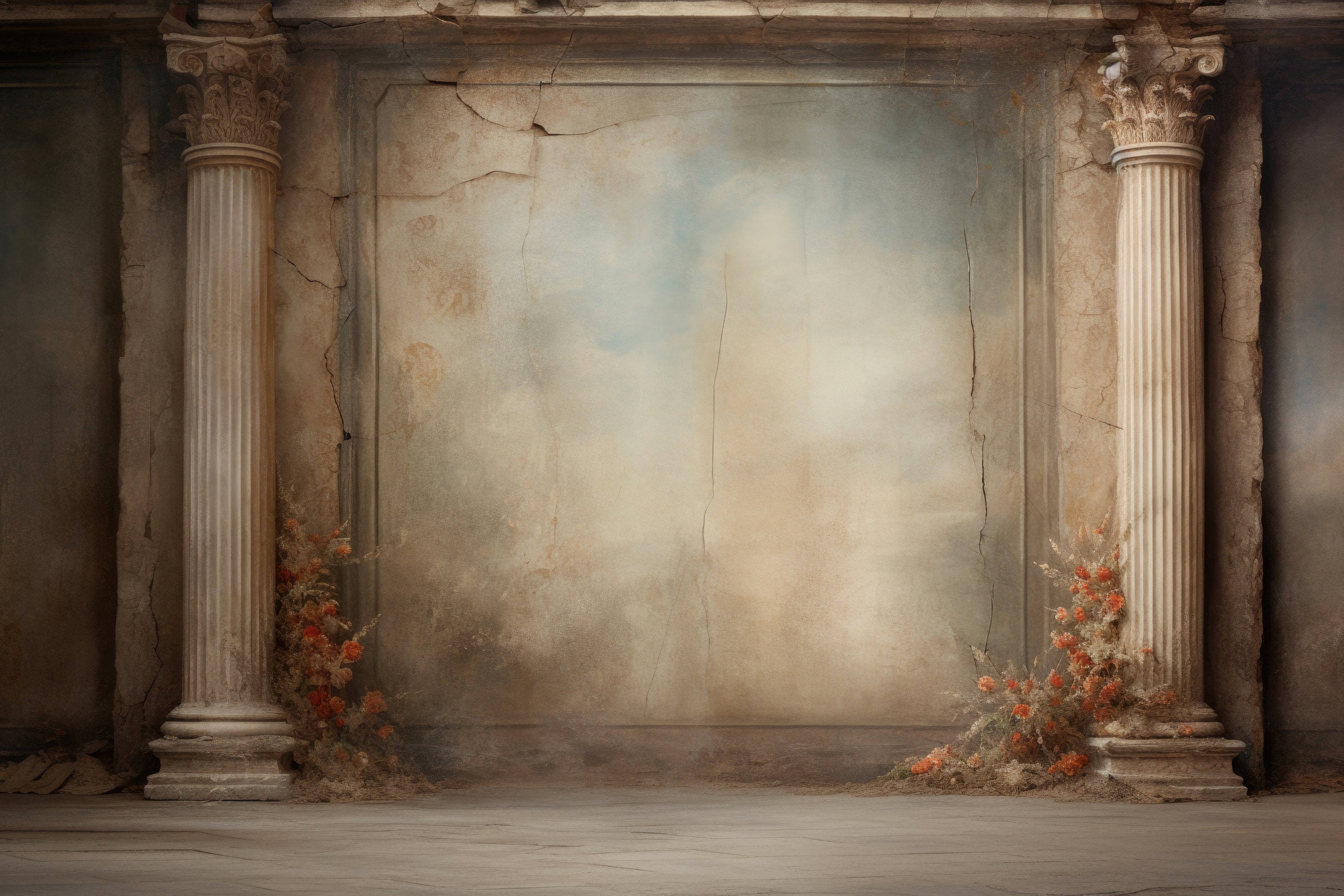 6 Ancient Style Fine Art Wall Backdrops Fine Arts Digital - Etsy