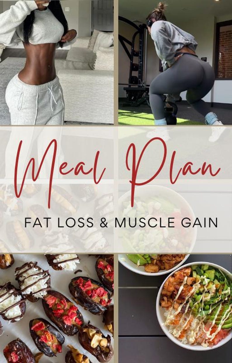Guided Meal Plan Ebook - Etsy
