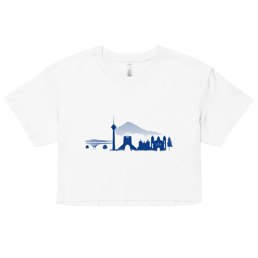 Tehran Womens Crop Top, Persian, Gift, Tehran, City of Tehran Womens ...