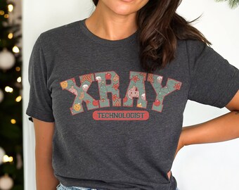 Christmas X-ray Shirt, Christmas Radiology Shirt, Rad Tech Christmas ...