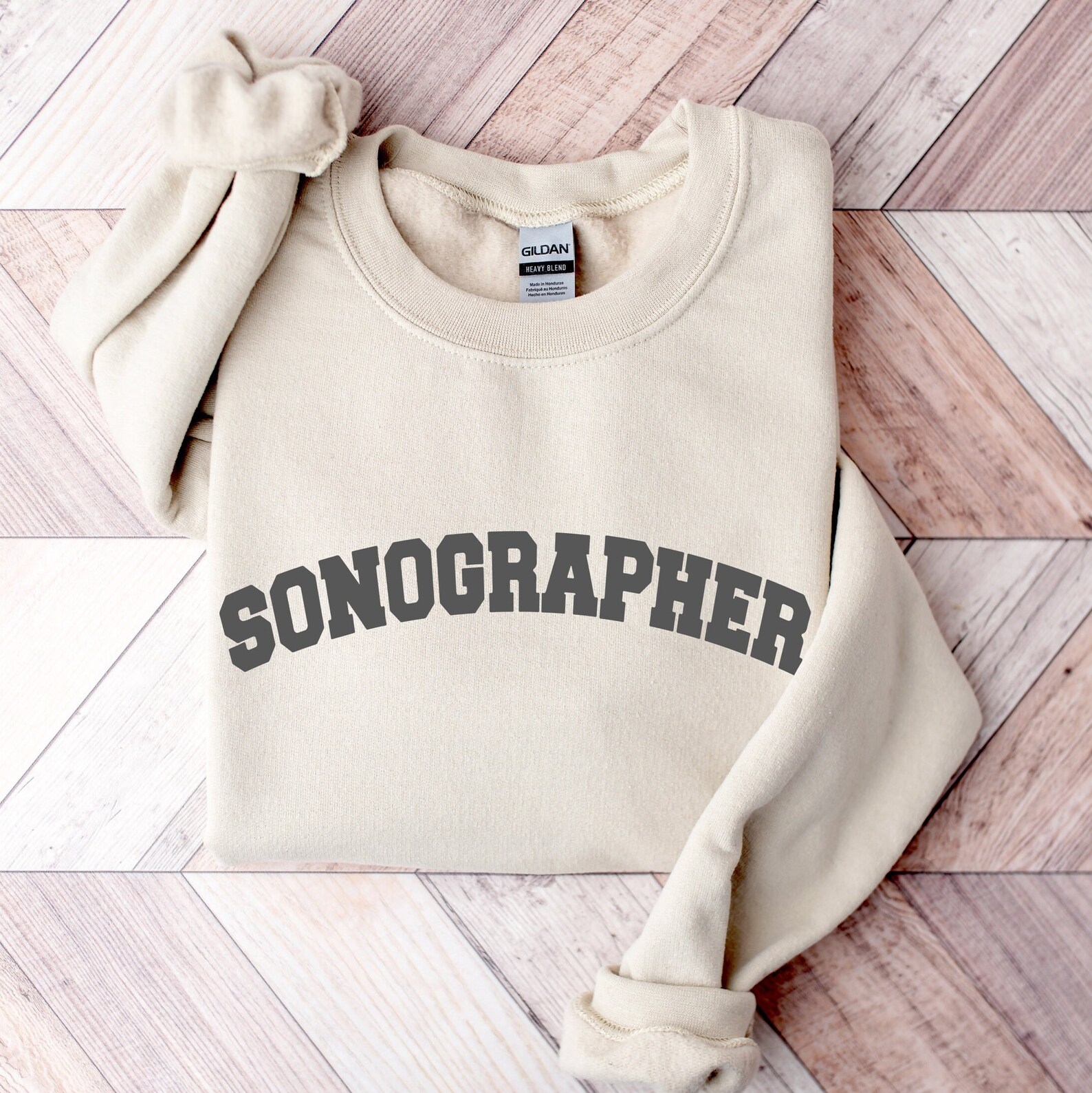 Sonographer Sweatshirt for Ultrasound Tech, Ultrasound Technologist ...