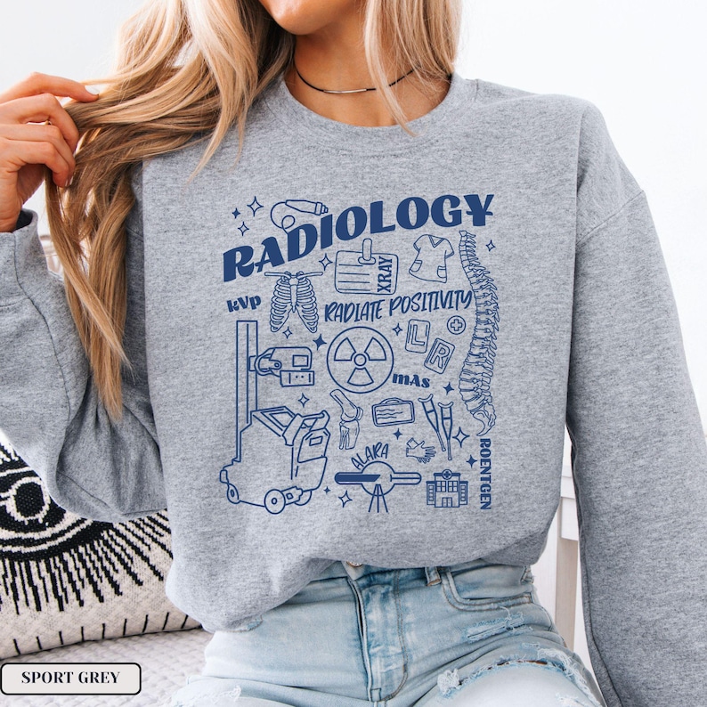 Xray Tech Sweatshirt, Radiology Sweatshirt, Rad Tech Sweatshirt, Xray ...