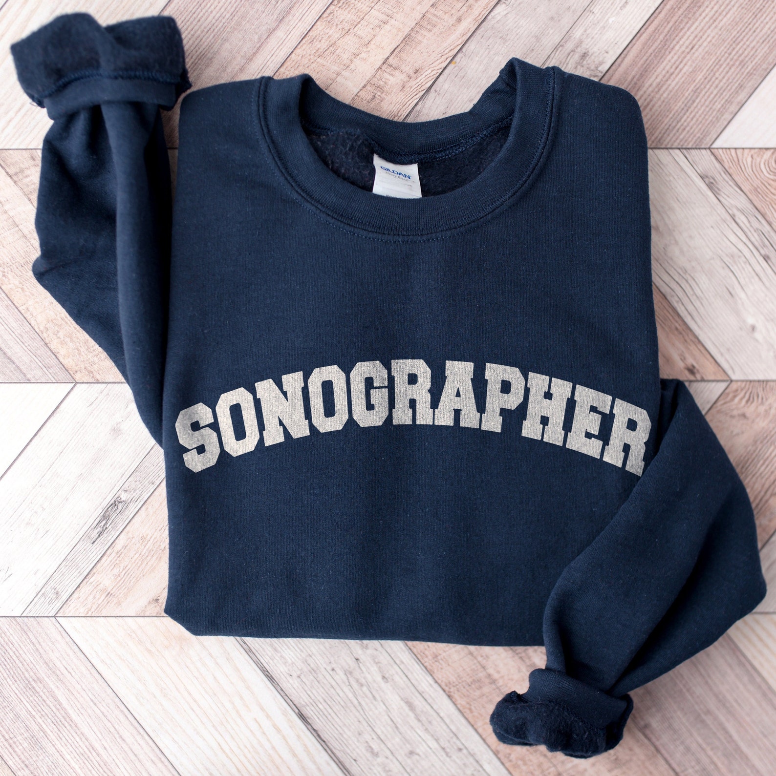 Sonographer Sweatshirt for Ultrasound Tech, Ultrasound Technologist ...