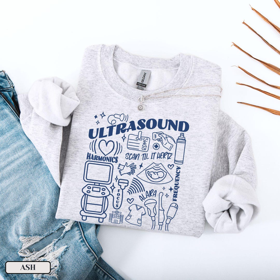 Sonographer Sweatshirt, Ultrasound Tech Sweatshirt, Sonographer Sweater ...