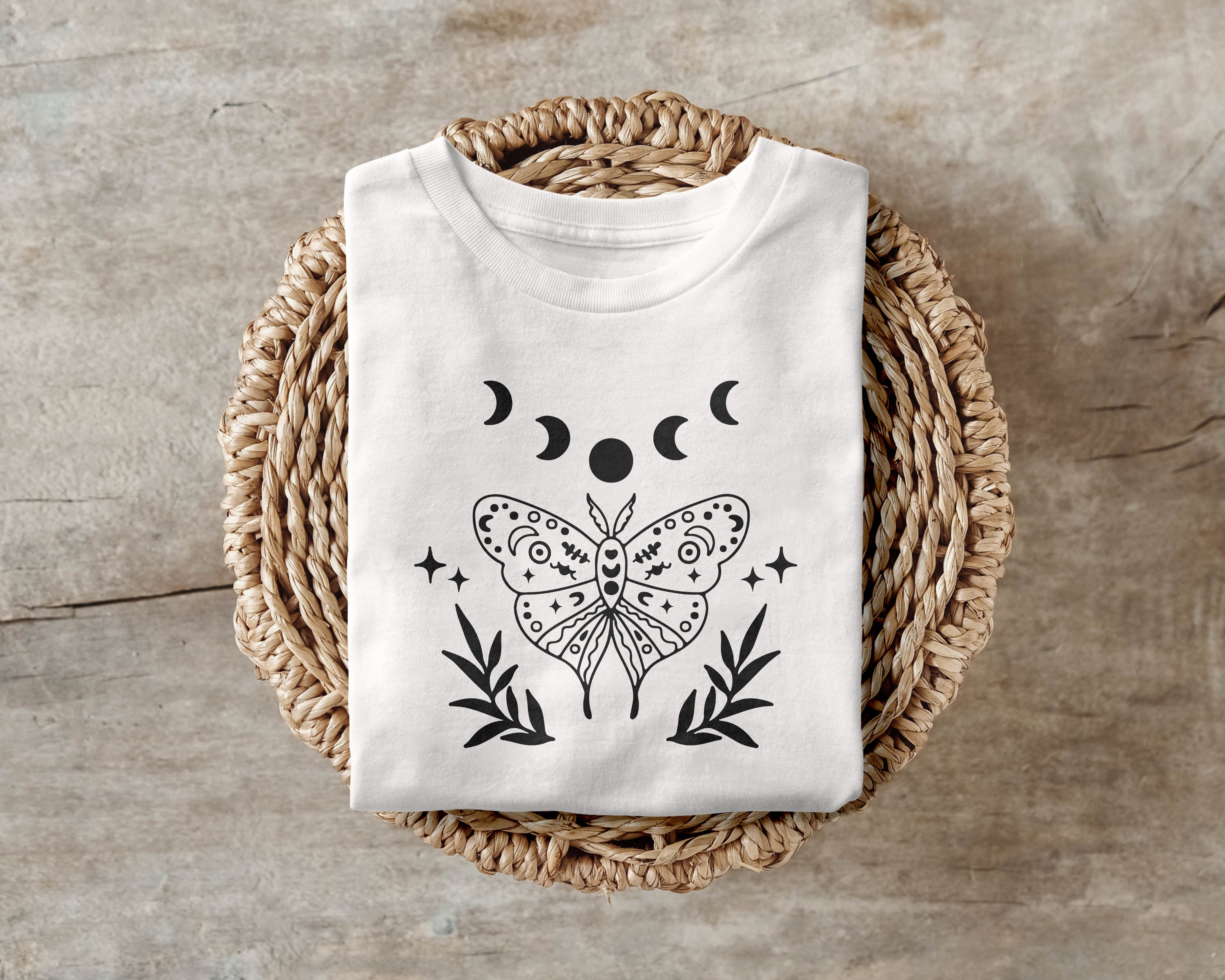 Magic Moth Svg Mystical Esoteric Svg Celestial Magical Svg - Etsy