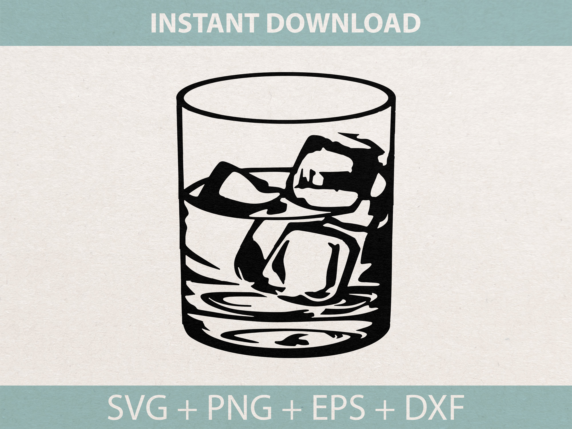 Whiskey Glass Svg Alcohol Svg Alcohol Files for Cricut - Etsy