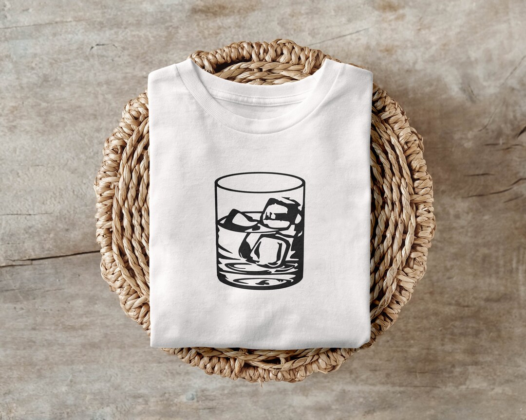 Whiskey Glass Svg Alcohol Svg Alcohol Files for Cricut - Etsy