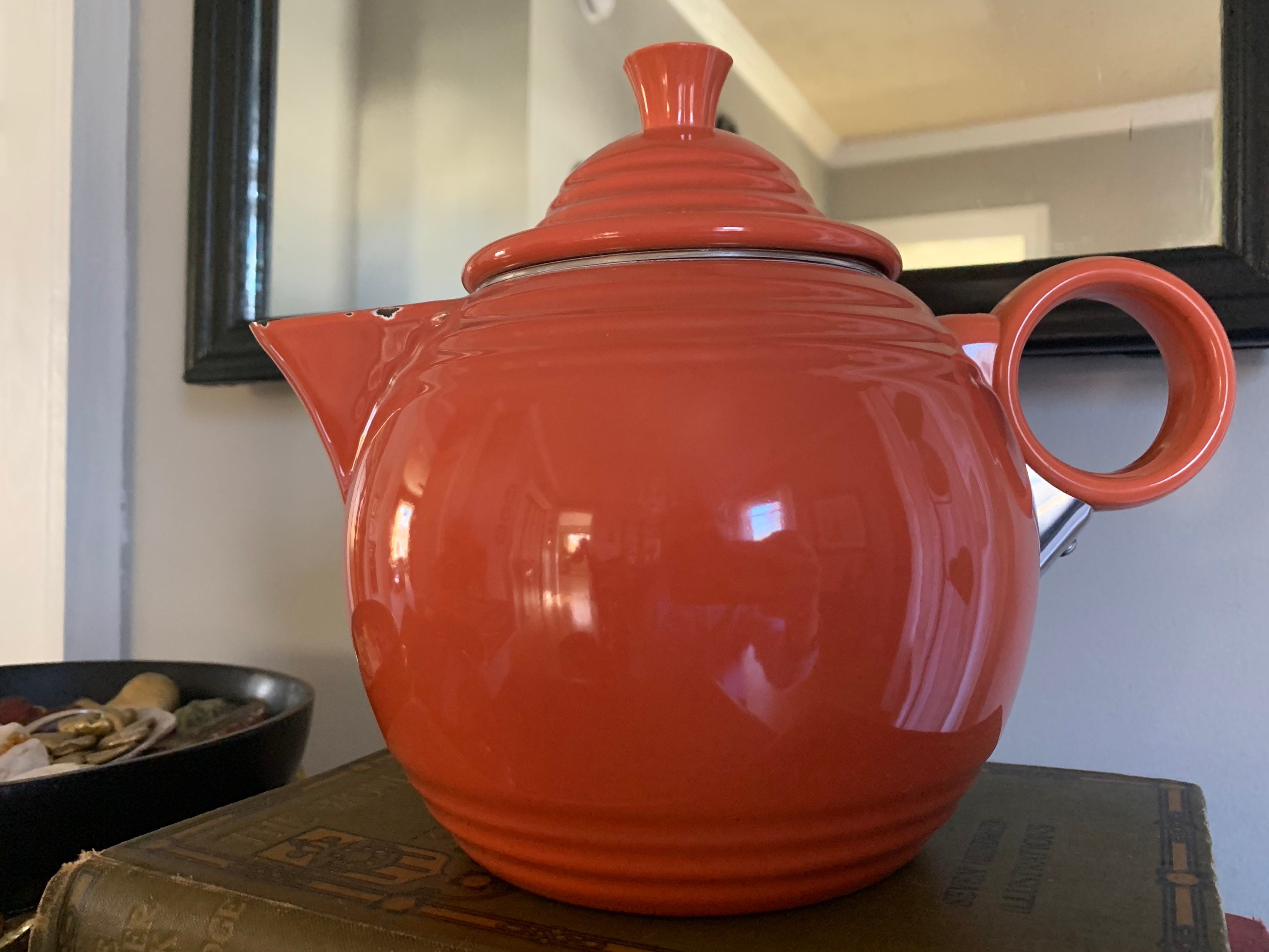 Enamel Fiesta Teapot - Etsy