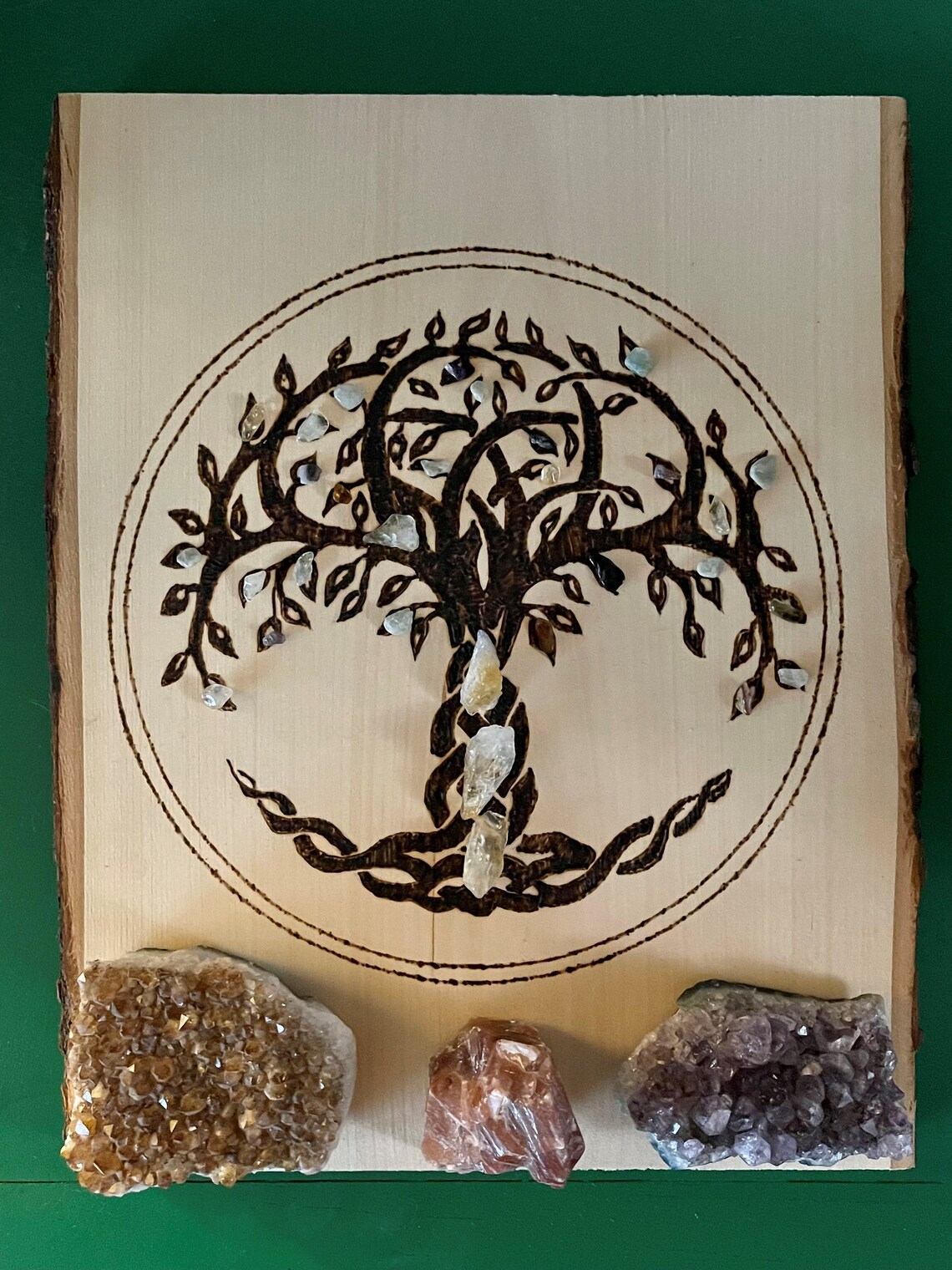 Tree of Life Crystal Grid - Etsy