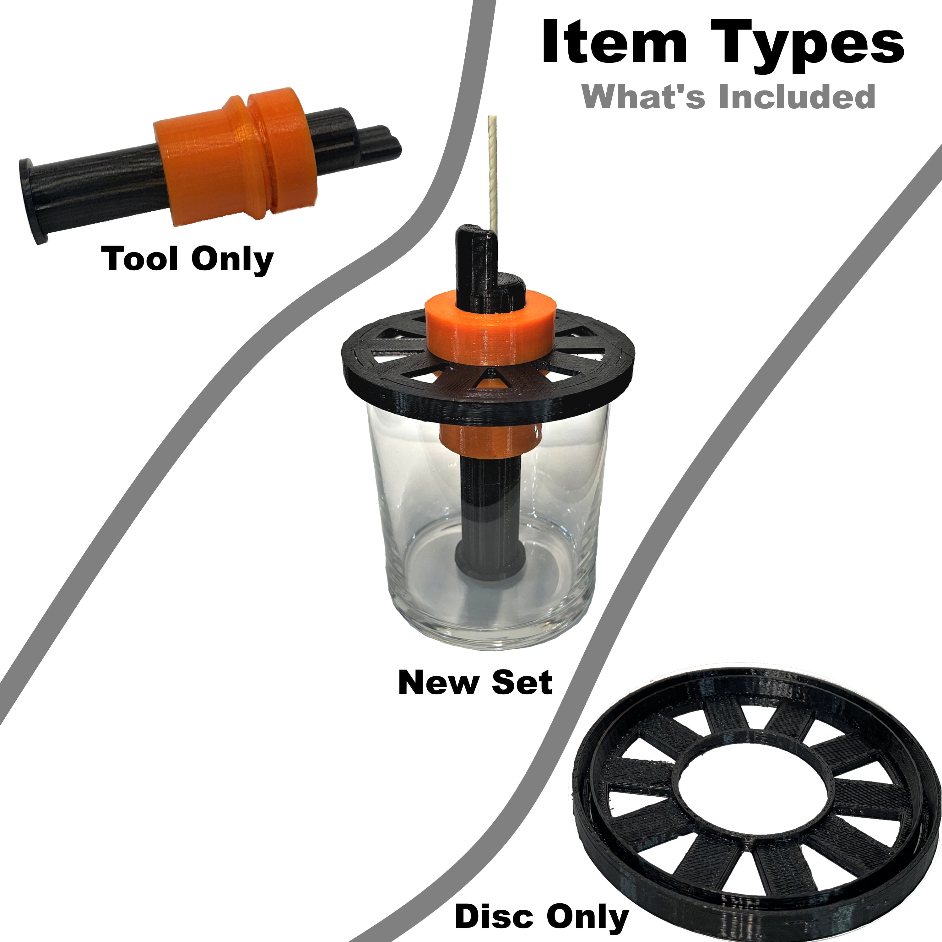 Adjustable Wick Centering / Placing / Setting Tool for Candles, Custom ...