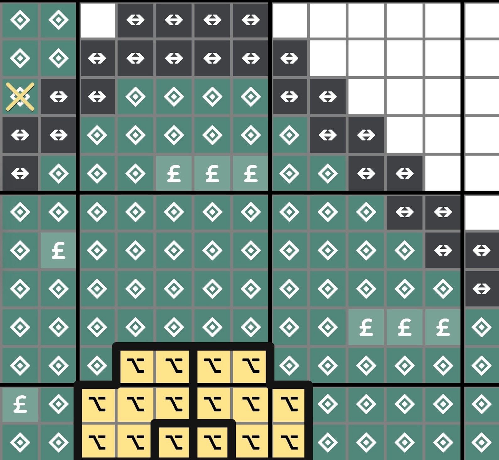 Spooky Ghosts Cross Stitch Pattern | Digital Download - Etsy