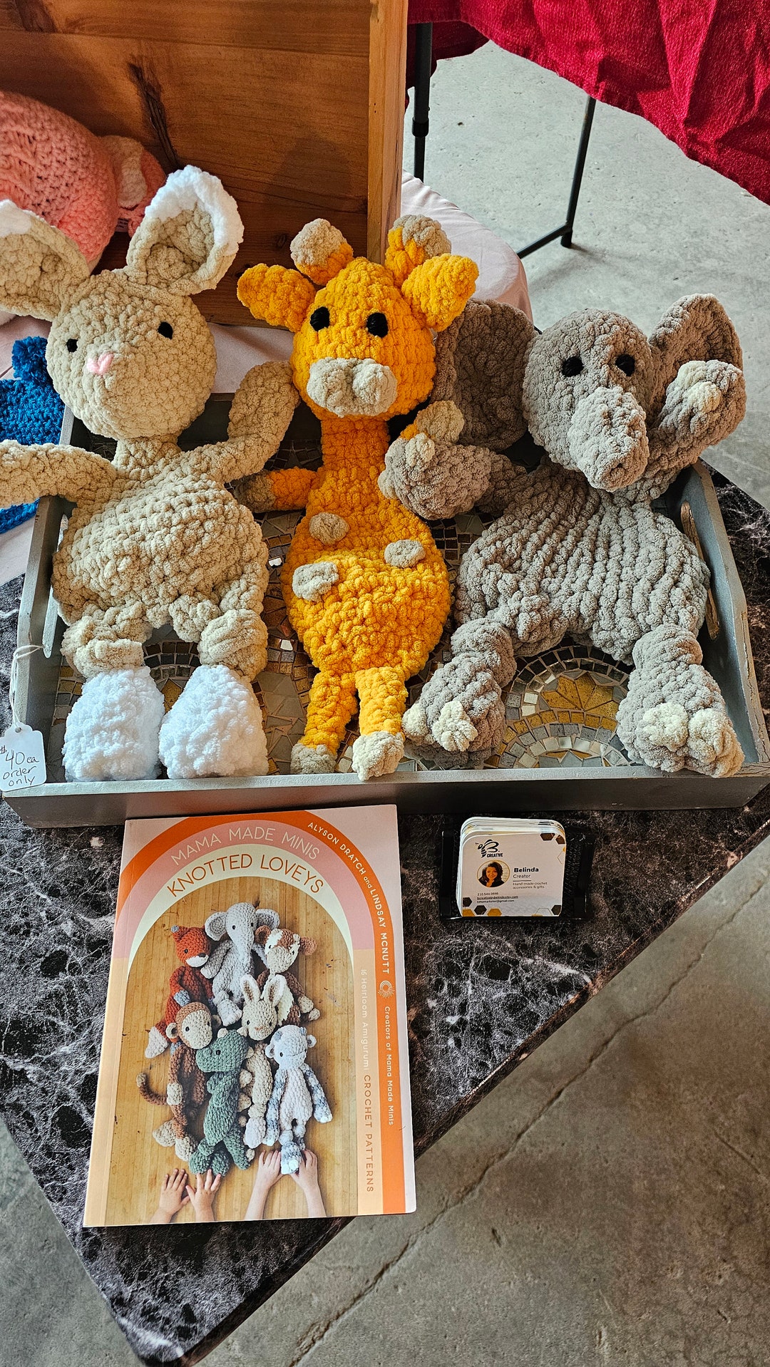 Knotted Lovey Animals - Etsy