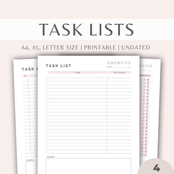 Task List - Etsy