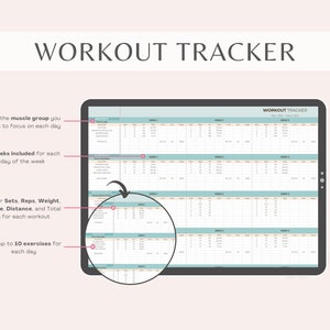 Ultimate Fitness Planner | Workout Planner | Weight Loss Tracker ...