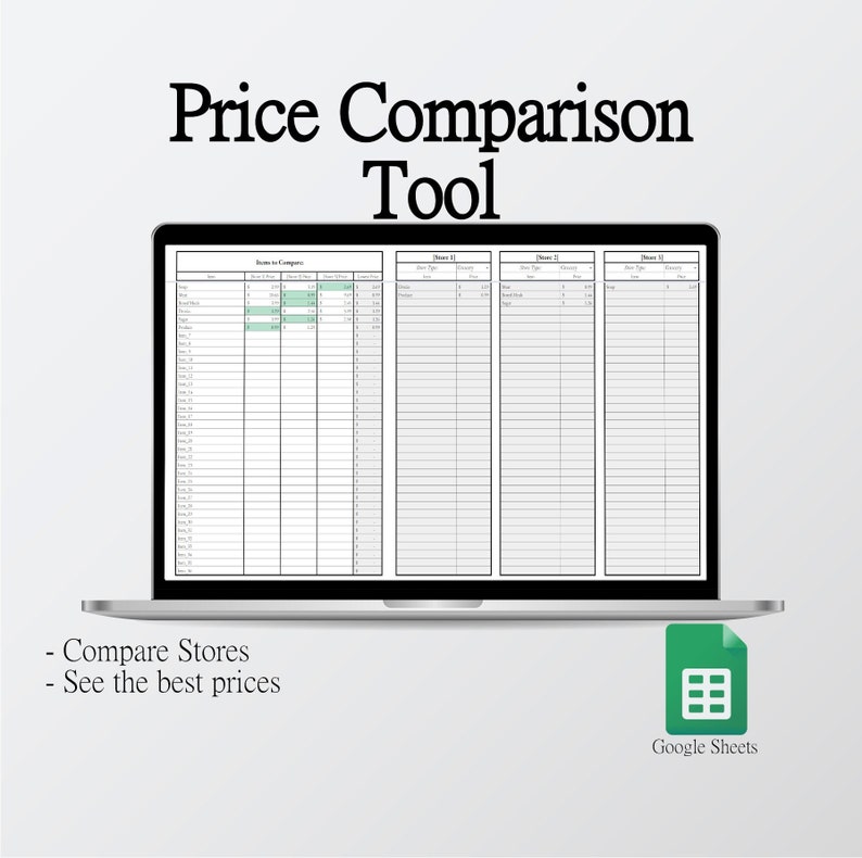 Price Comparison Tool - Etsy