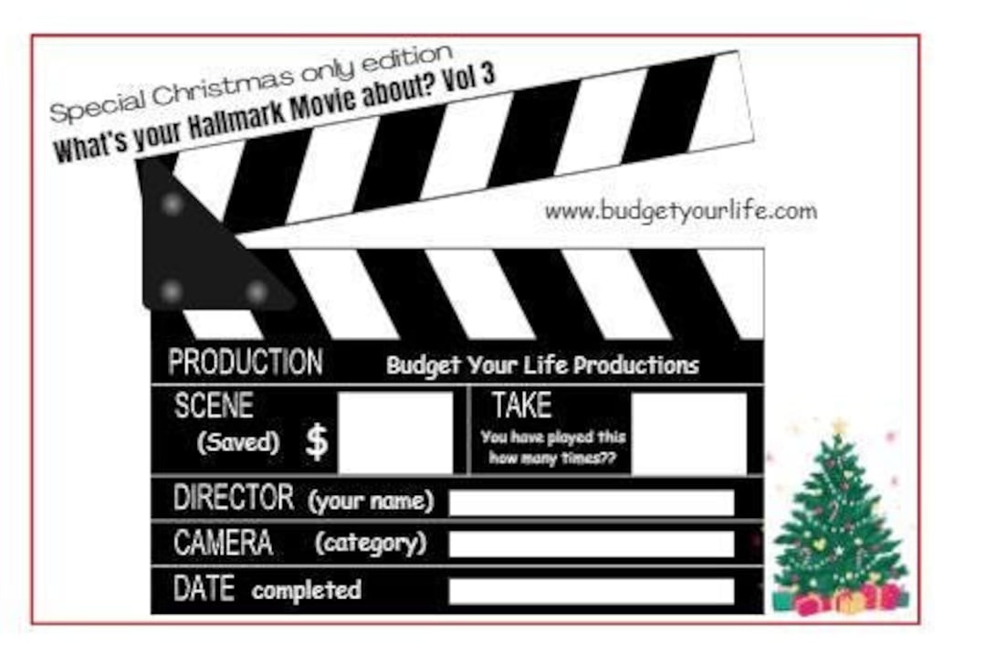 What's Your Hallmark Movie About Vol 3 - Christmas Edition - Etsy