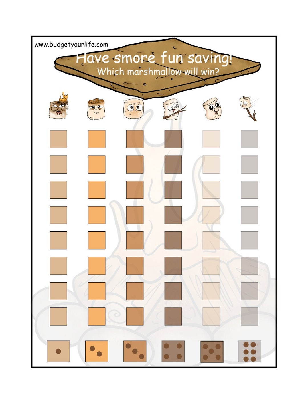 Have Smore Fun Saving Roll and Save - Etsy